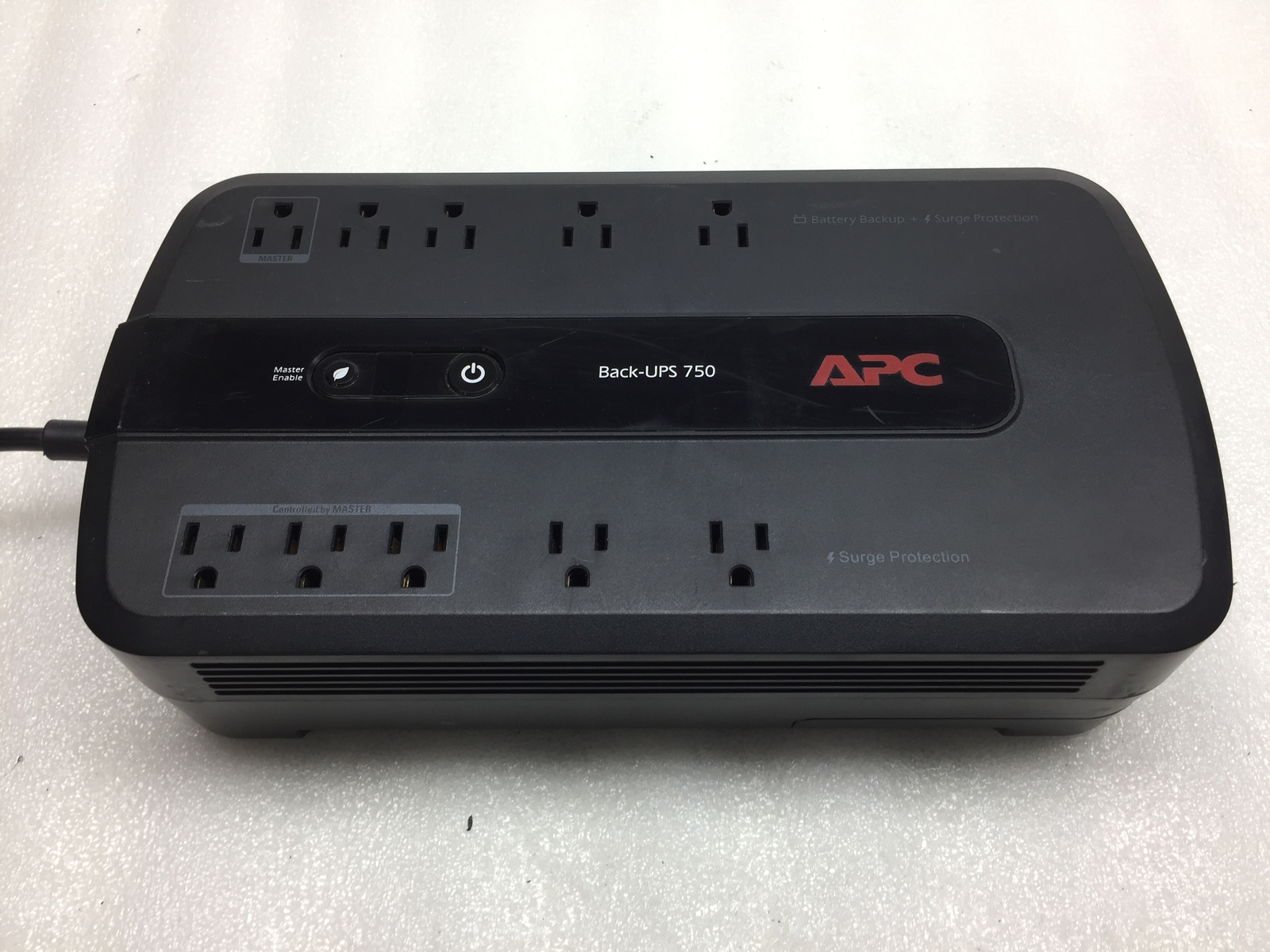 APC Back-UPS ES 750 Battery Backup & Surge Protector BE750G TESTED NO ...