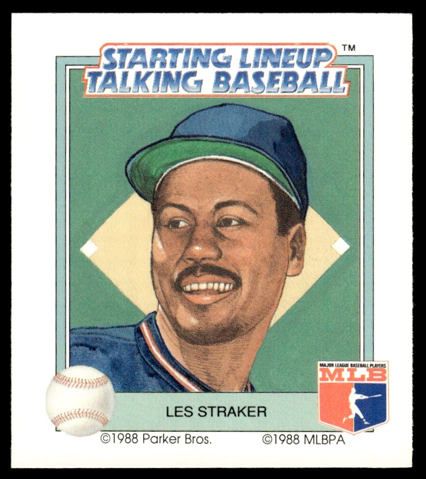 1988 Kenner Starting Lineup Talking Baseball Seattle Mariners Les ...