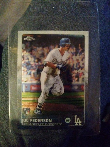 2015 Topps Chrome Joc Pederson Rookie Card Great Condition | eBay