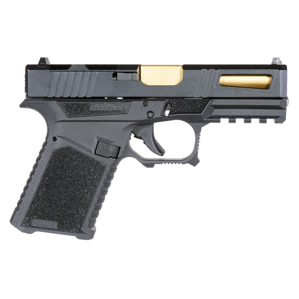 Complete RMR Cut Assembled Slide for Glock 19 Gen 1-3 PVD Gold Barrel ...
