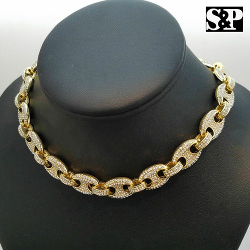 Hip Hop Tekashi69 JIGSAW pendant & 18" Full Iced Marina Choker Chain ...