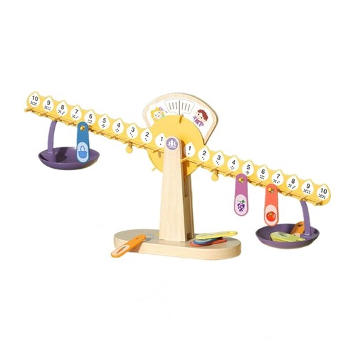 Educational Balance Scale Toy Fun Math Game for Toddlers Kindergarten ...