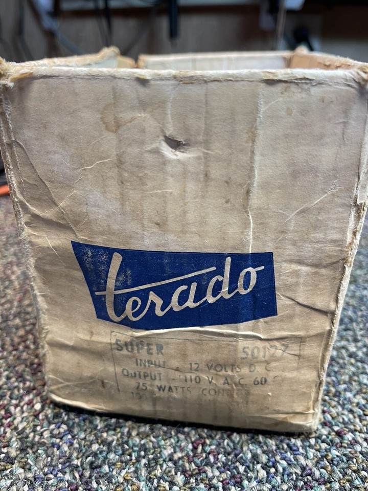 Vintage Terado Model 50-127 Super 12-volt Power Converter | eBay