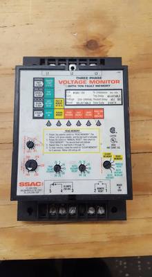 SSAC WVM611RH VOLTAGE MONITOR W175 | eBay