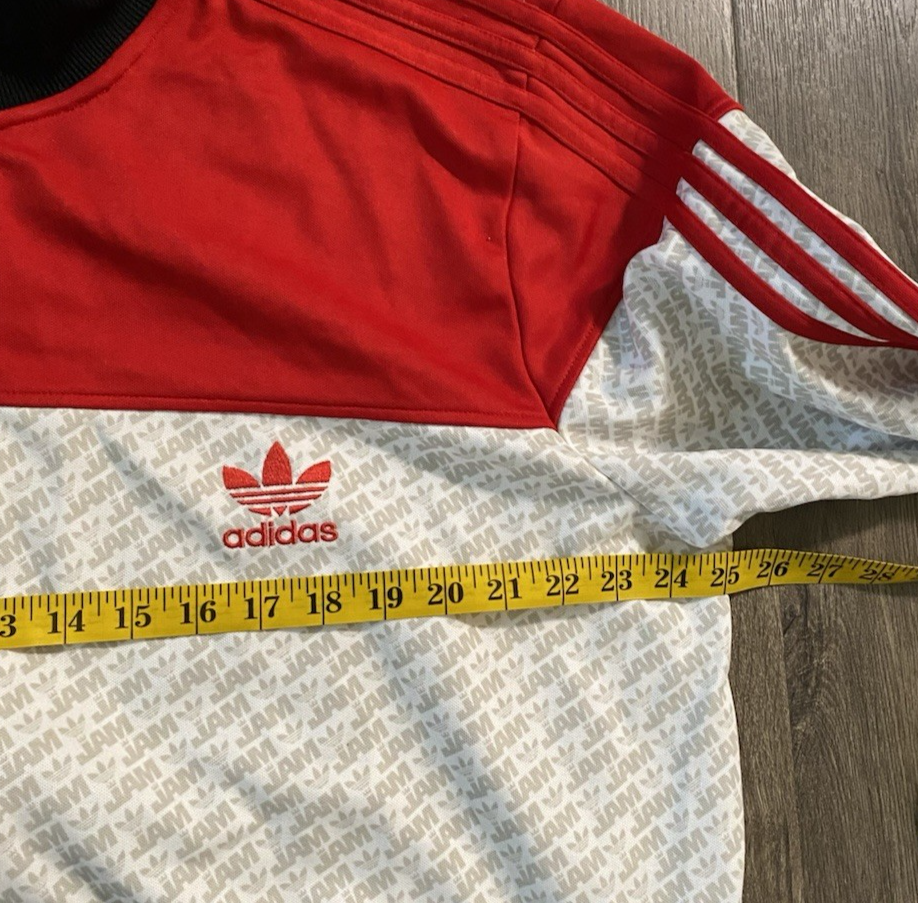 Men XXL adidas Jam Master Jay Run DMC Queens Borough Track Jacket dame ...