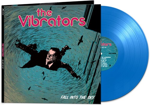 The Vibrators - Fall Into The Sky [New Vinyl LP] Blue, Colored Vinyl ...