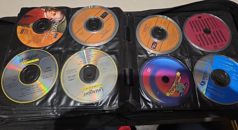 Lot of 176 CD's Binder Variety From 50s/60s/70s/80's/90s/2000 CD's Only ...