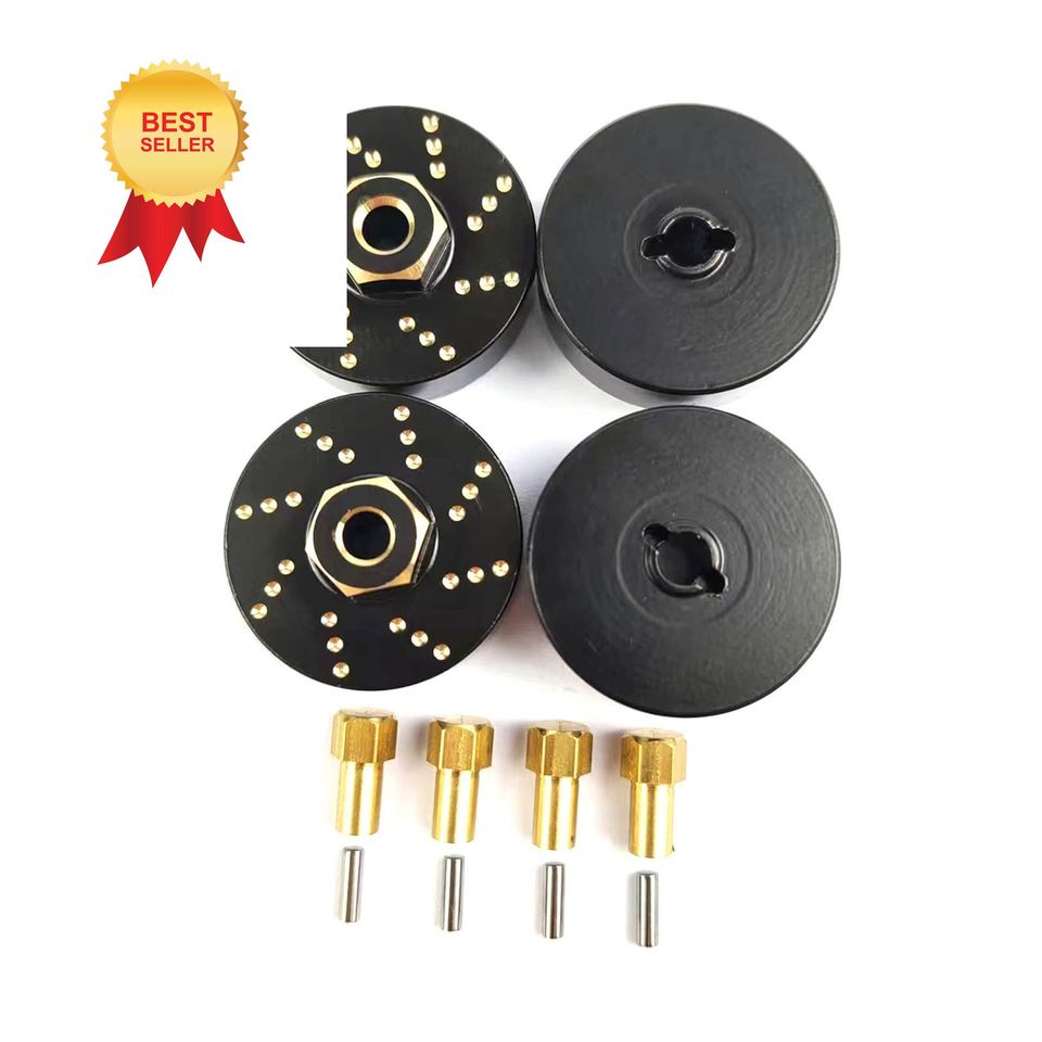 XSYGO 4pcs 13g Brass Wheel Weights with 7mm Hex Hub Extended Black | eBay