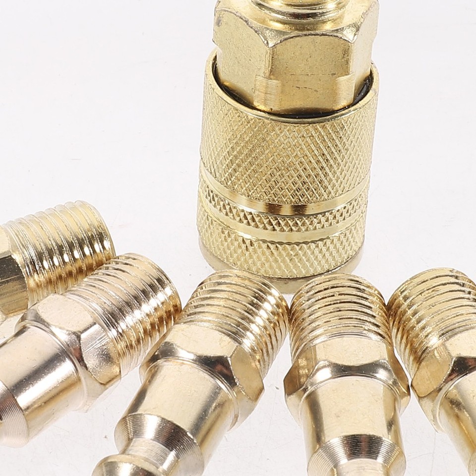 Quick Disconnect Air Hose Fittings Compressor Connector Couplings ...