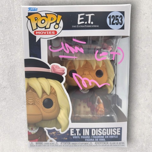 Funko Pop #1253 E.T. in Disguise Signed by Matthew Demeritt OC COA | eBay
