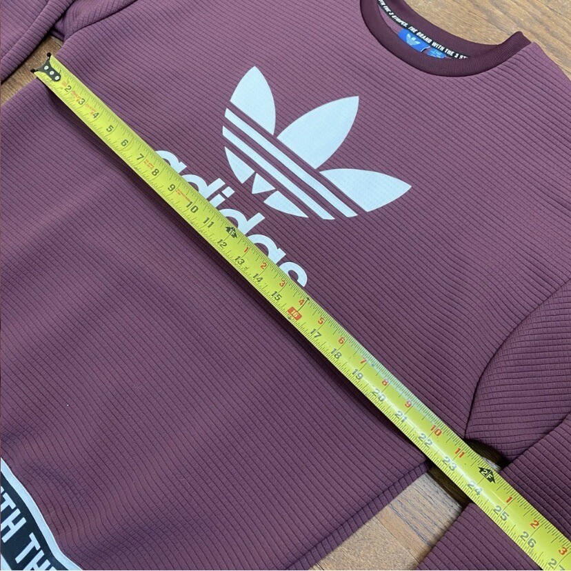 Women Adidas The Brand With The 3 Stripes Crewneck Sw… - Gem