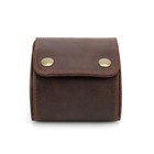 Vintage Watch Roll Case Genuine Leather Watch Display Box Travel ...