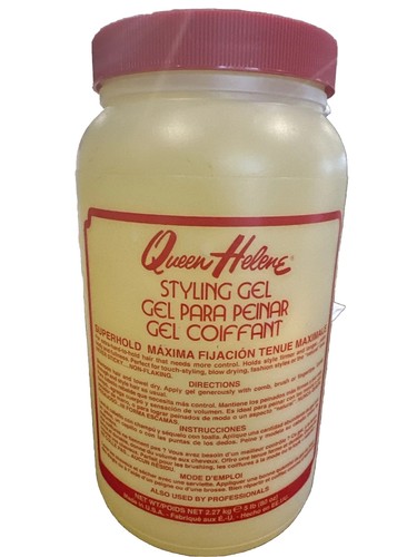 Queen Helene Hair Styling Gel Super Hold 80 Ounce Ships Out Fast Salon ...