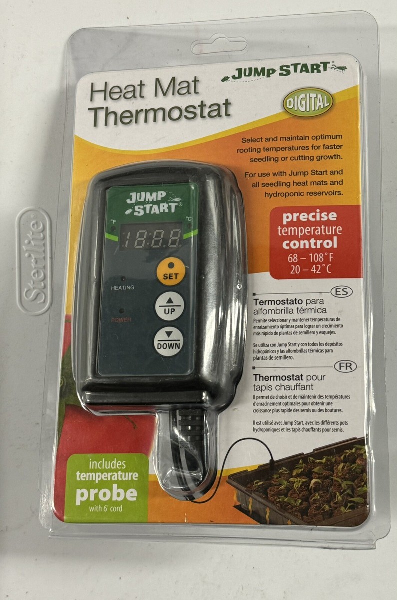 Termostato Digital Hydrofarm BC Grow Gear 7 Day Grounded Digital