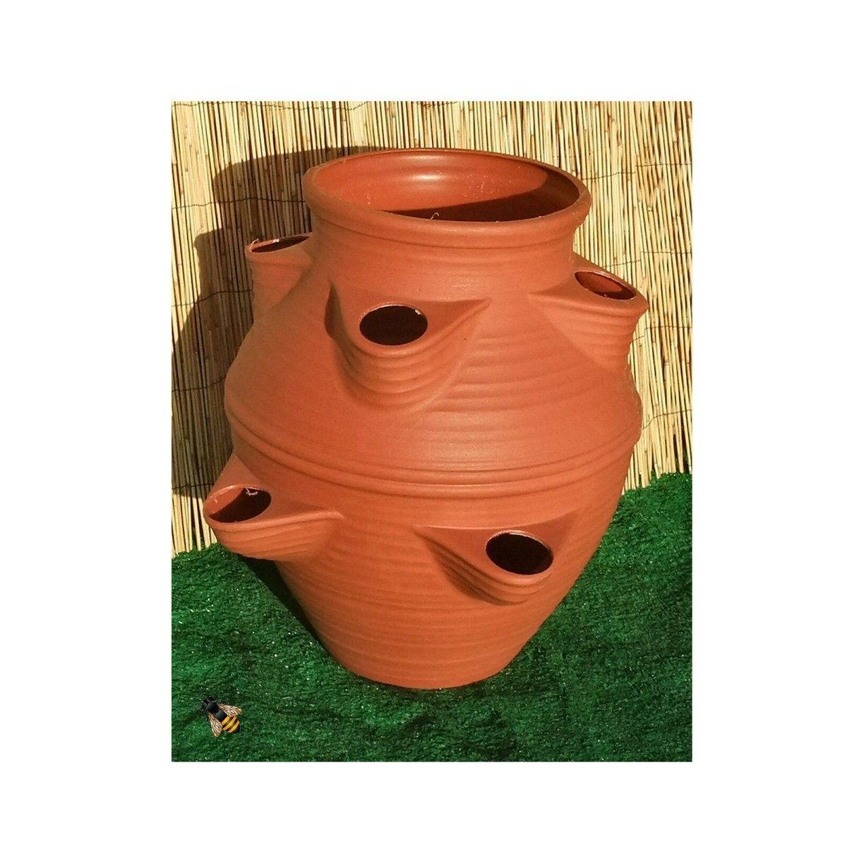 Large Strawberry Planter Large Garden Strawberry Planter Flower Pot