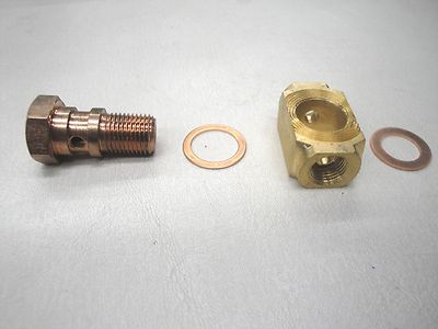 39 40 41 1939 1940 1941 FORD TRUCK MASTER CYLINDER BRAKE LINE JUNCTION ...