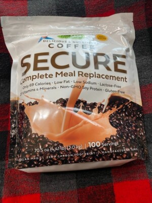 Andrew Lessman Secure Complete Meal Replacement Coffee 100 Servings | eBay