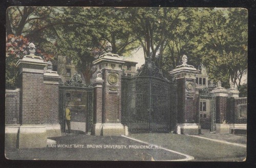 Postcard PROVIDENCE Rhode Island/RI Brown University Van Winkle Main ...