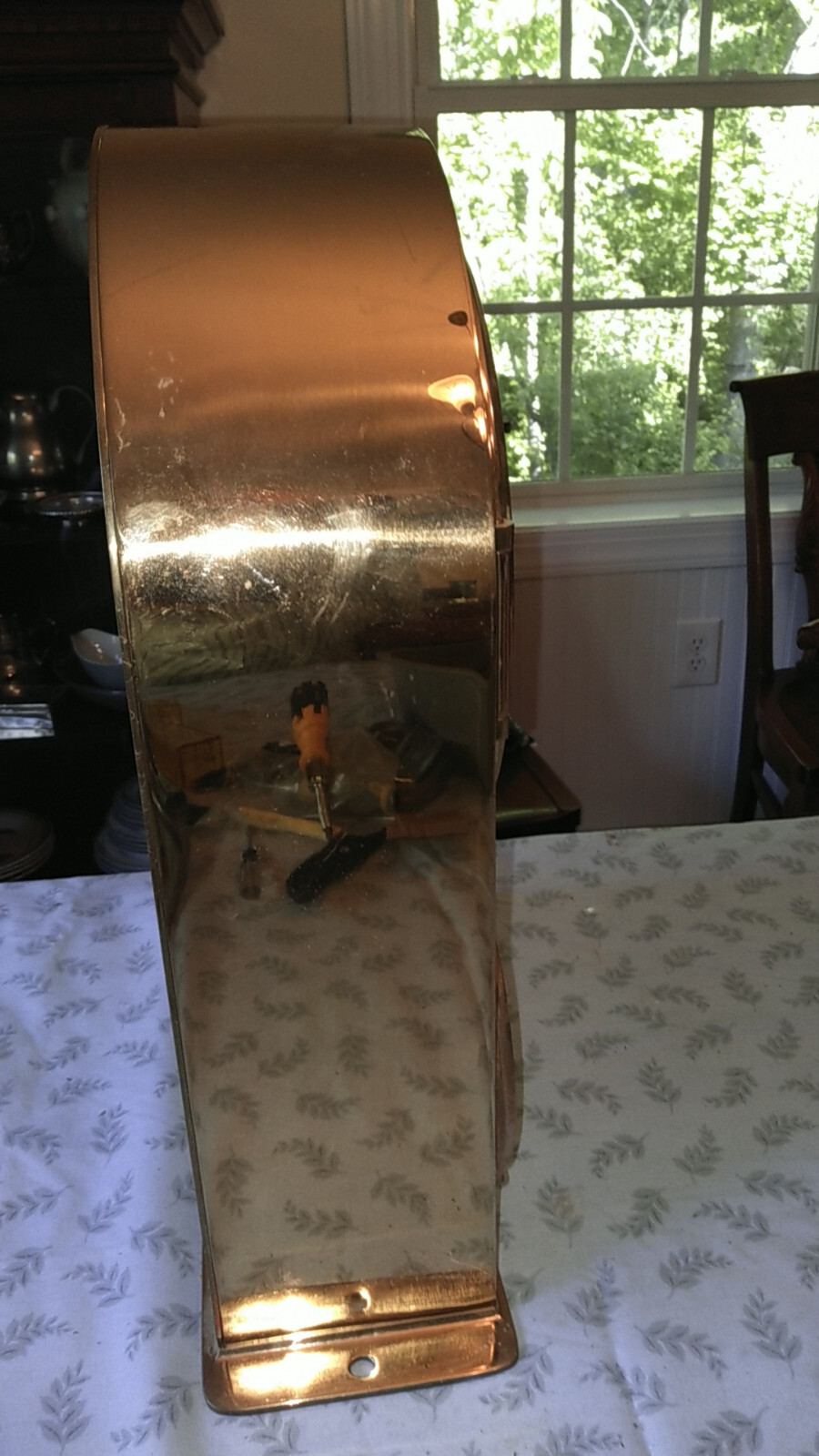 Steampunk Brass Clock Thermometer Barometer | eBay