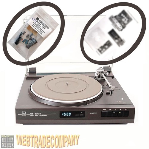 Dual CS 630Q Plattenspieler Reparatur Elkoset, Steuerpimpel ...