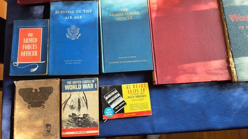 8X US Military War Nonfiction WW2 WW1 DOD Air Force Army 1940 50 Lot ...