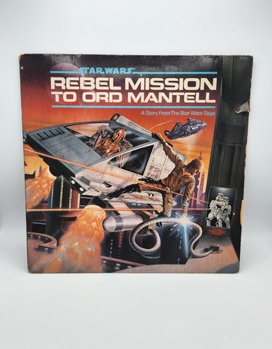Vtg Star Wars Rebel Mission to Ord Mantell Vinyl Record EUC | eBay