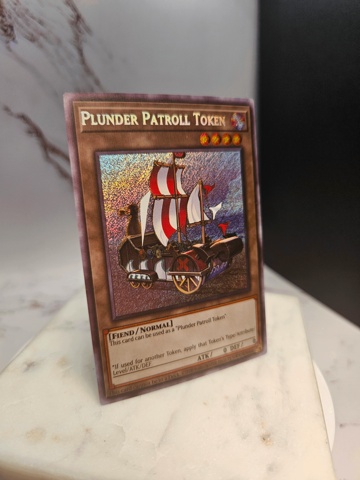 Plunder Patroll Token (Patrollship Jord Art) - Secret Rare Yugioh ...