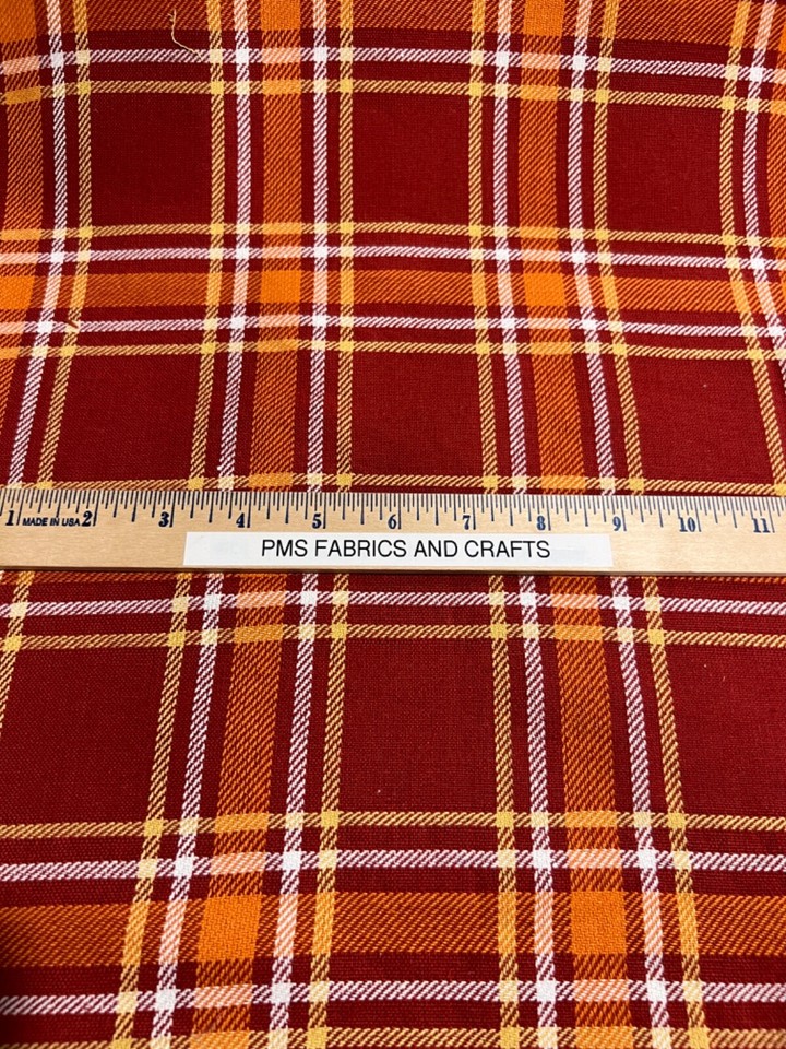 MODA 100% cotton toweling fabric Fall Harvest Thanksgiving 920 316 16in ...