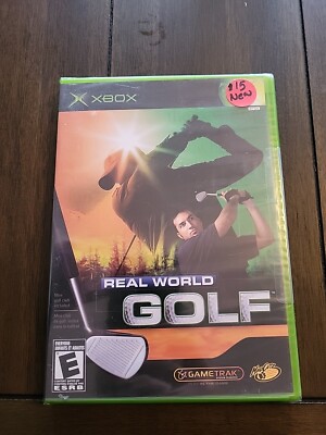 RARE Factory Sealed Real World Golf (Microsoft Xbox, 2006 ...