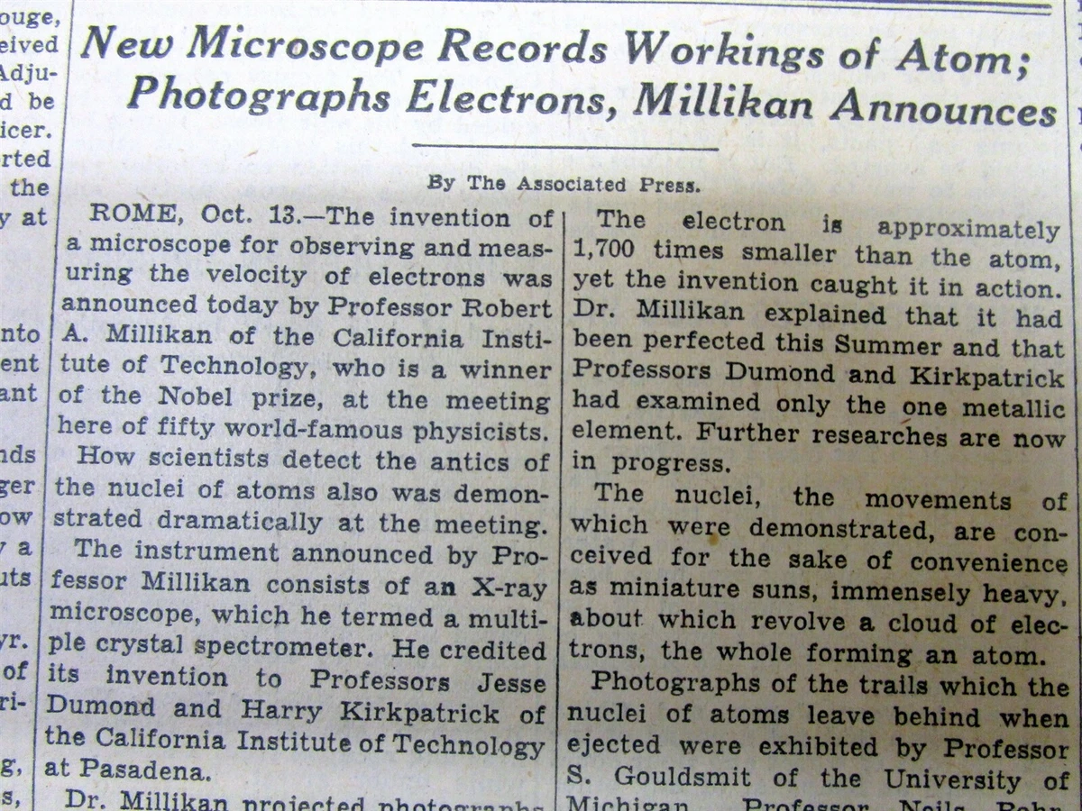 First Electron Microscope 1931