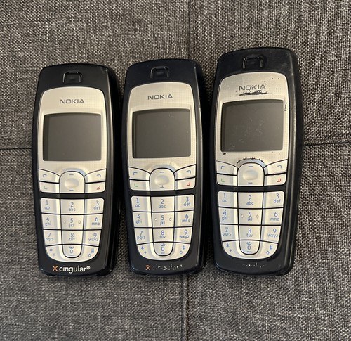 Lot Of 3 Nokia 6010 Blue Cell Phone ASIS | eBay UK