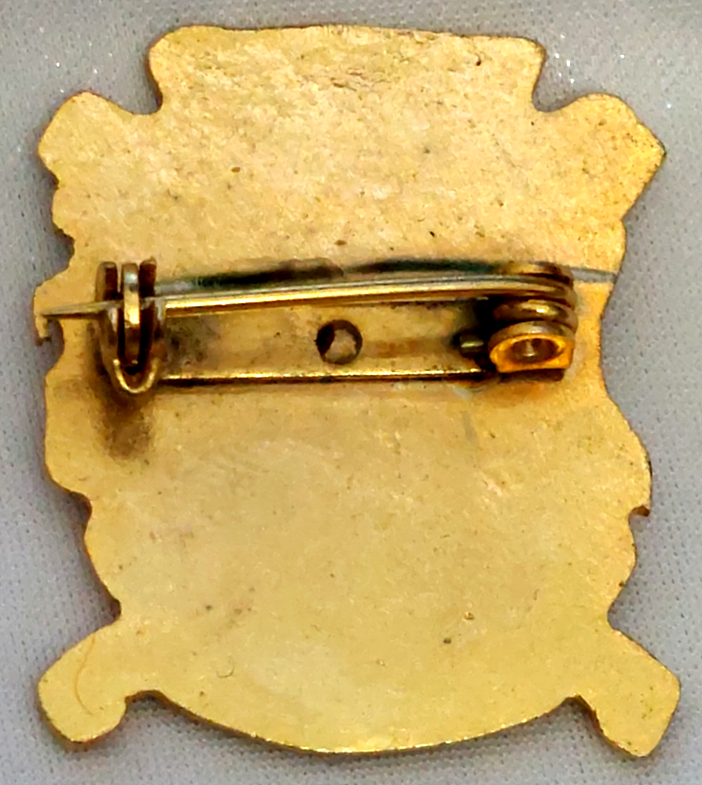 1897-1972 Jewish Guild in South Africa Football Gold tone badge Judaica ...