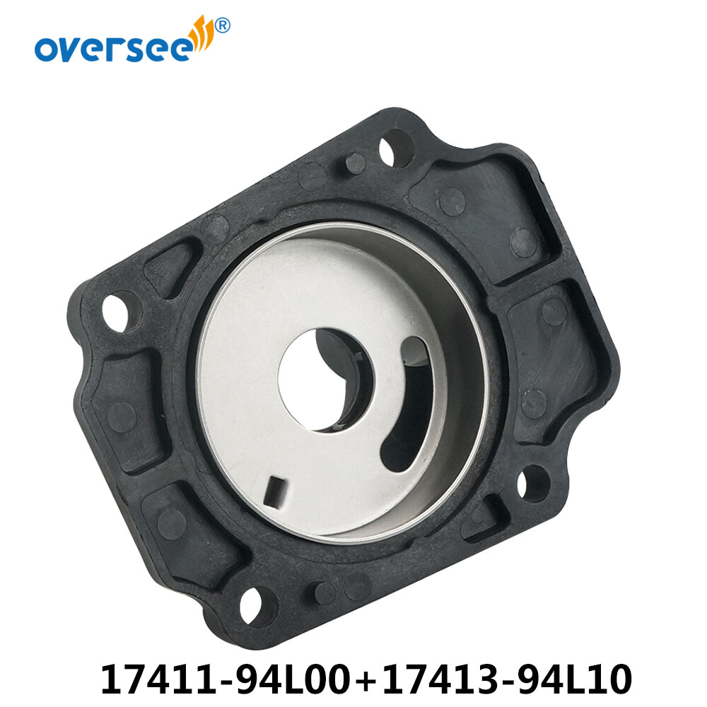 17411-94L00 Water Pump Case & Sleeve 17413-94L10 For Suzuki Outboard ...