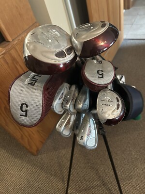 Tour Collection full golf set, 6-S Irons, 4+5 Hybrids, 5w, 3w, Driver ...