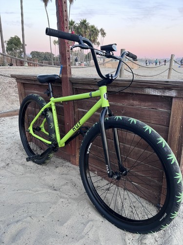Cult 26" Devotion Cruiser BMX Bike, HUF LIMITED EDITION. NEON GREEN | eBay