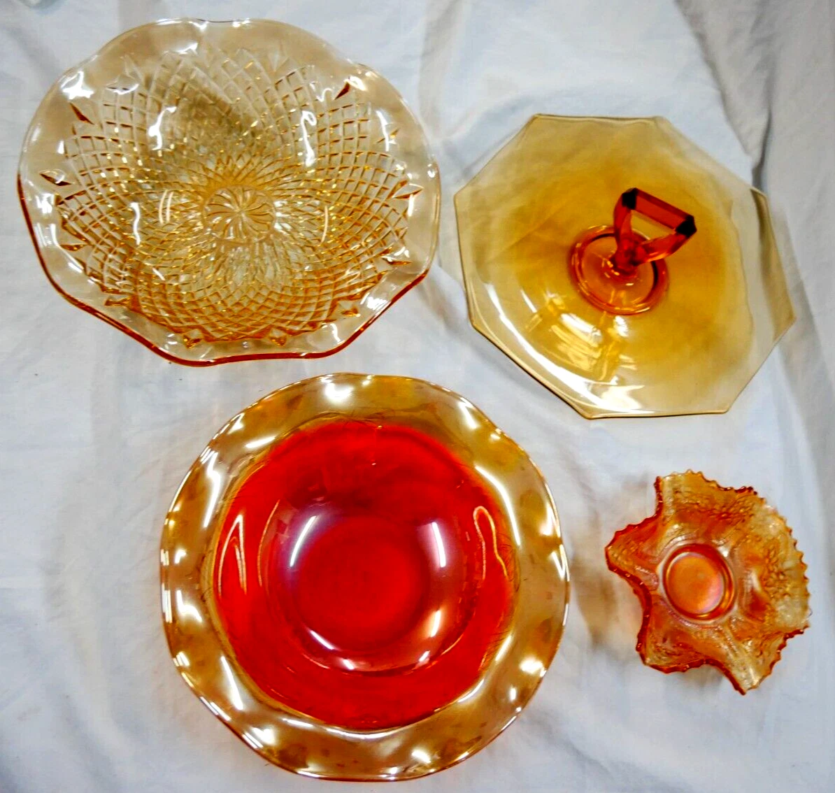 Orange Depression Glass