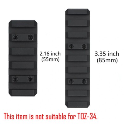 Picatinny Ventilated Rib Rail Scope Mount forIZH-27 MR-153/155 MP-233 ...