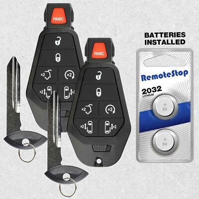 2 For 2009 2010 2011 2012 Volkswagen Routan Keyless Entry Remote Key ...