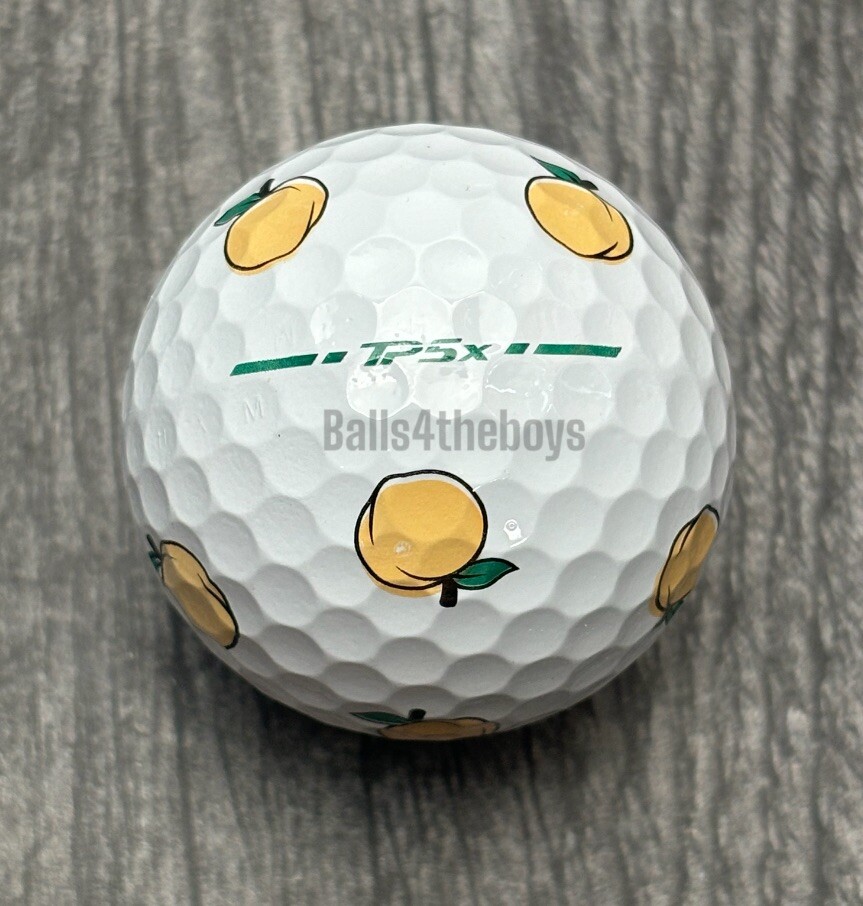 (1) Taylormade TP5 X Pix Peach Season Opener Masters Augusta Rare New ...