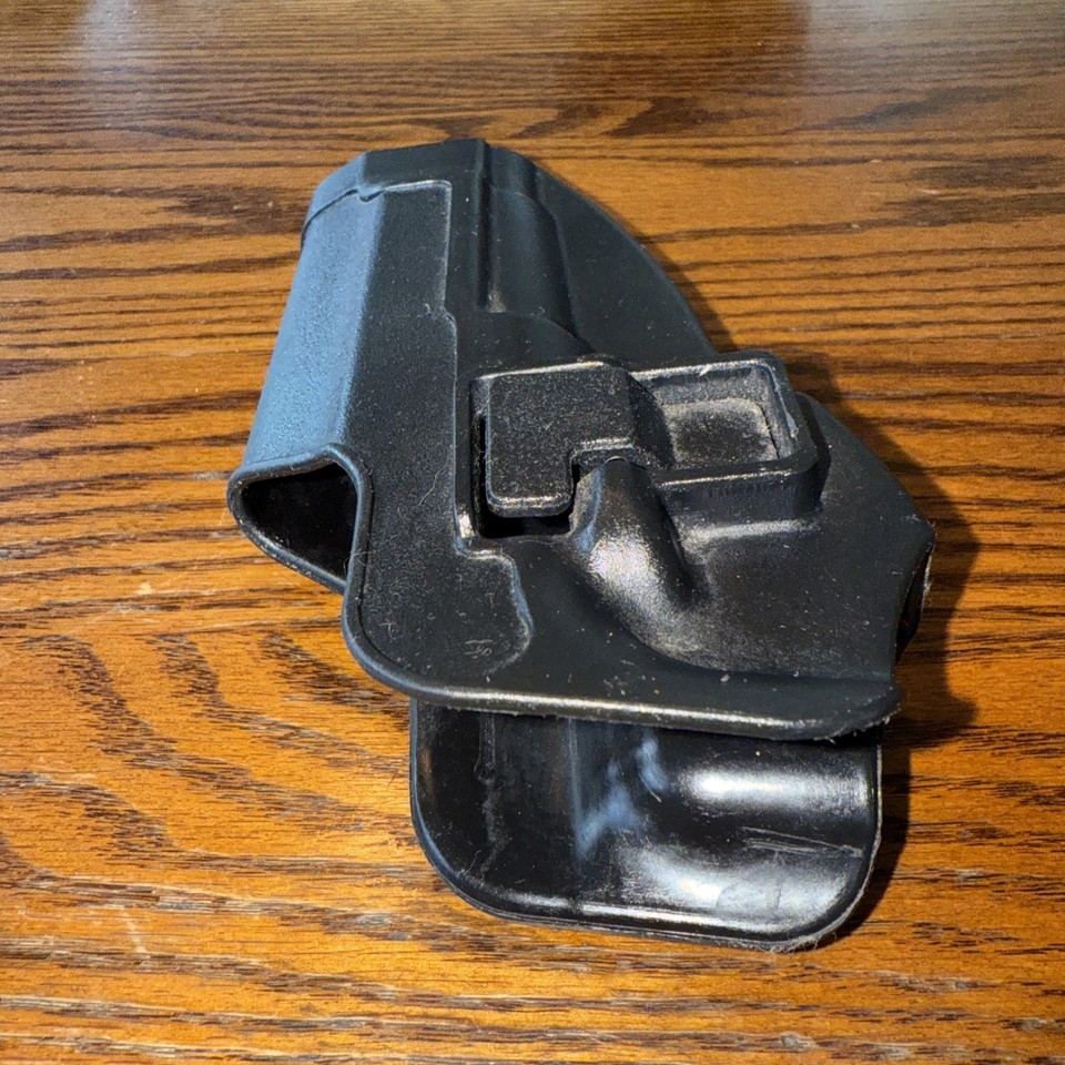 Black RH Heavy Duty Holster for Beretta M9 Close Quarters Release Nice ...