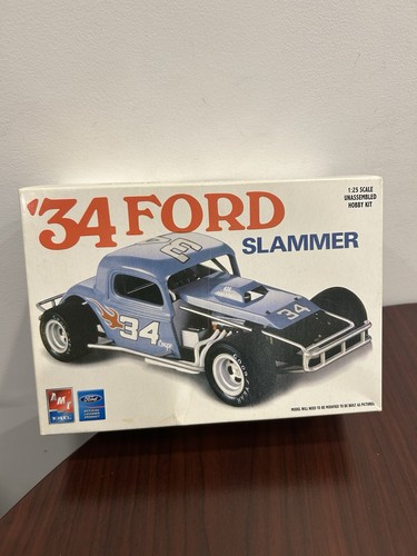 AMT '34 Ford Slammer 1/25 Scale Kit #21693P **Started** | eBay