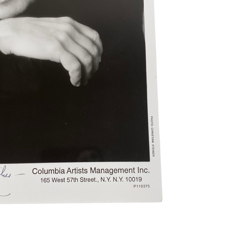 Andre Previn Composer Conductor Pianist Hand Signed 8x10 Columbia ...