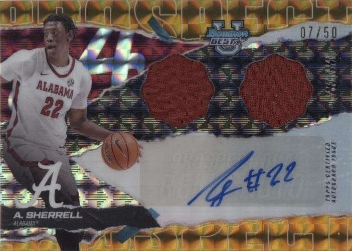 2024-25 Bowman University Best - Prospect Dual Relic Autographs Aiden ...