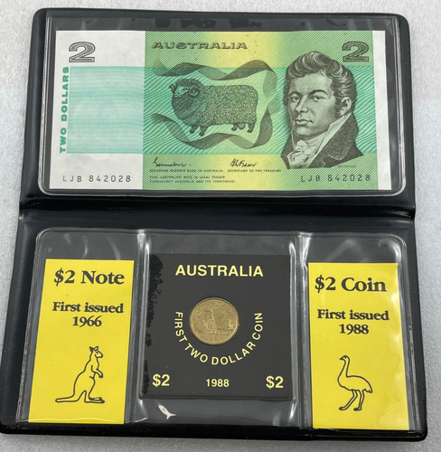 The First & Last $2 Paper Note (1985) and $2 Coin 1988 HH - In Special ...