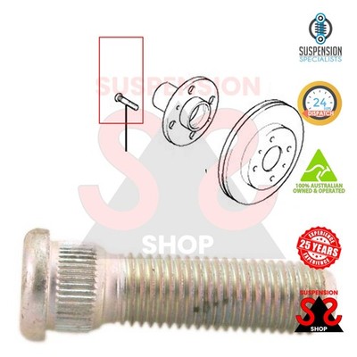 Wheel Stud X10 Suit CHRYSLER Sebring 2.7 V6 24V 6508707AA | eBay Australia