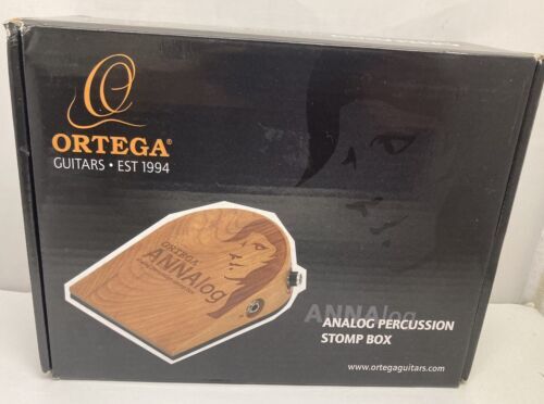 Ortega Annalog Analog Passive Cherry Wood Percussion Stomp Box | eBay