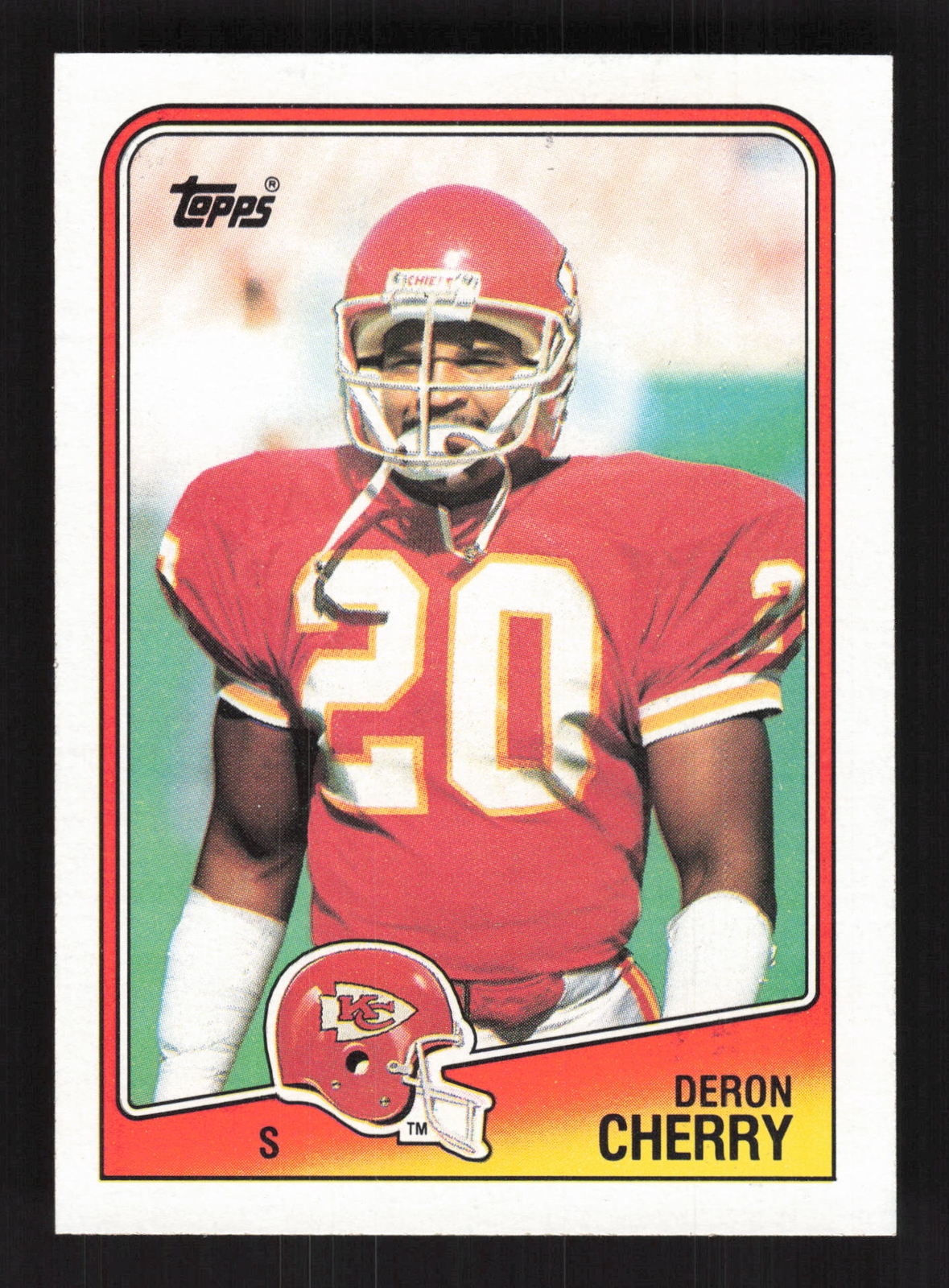1988 Topps Deron Cherry #371 Kansas City Chiefs | eBay