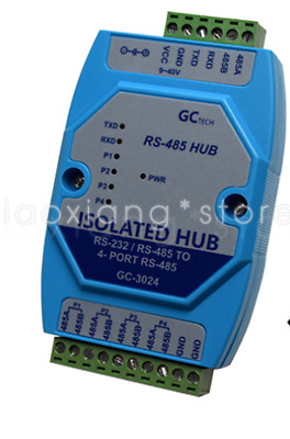 1pc NEW GC-3024 quad hub RS-485 optoisolated 1 in 4 out 485 repeater | eBay