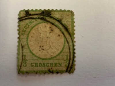 1872-74, 1/3 Groschen, German Empire stamp, SG 17 cv £24.00 (2014 ...