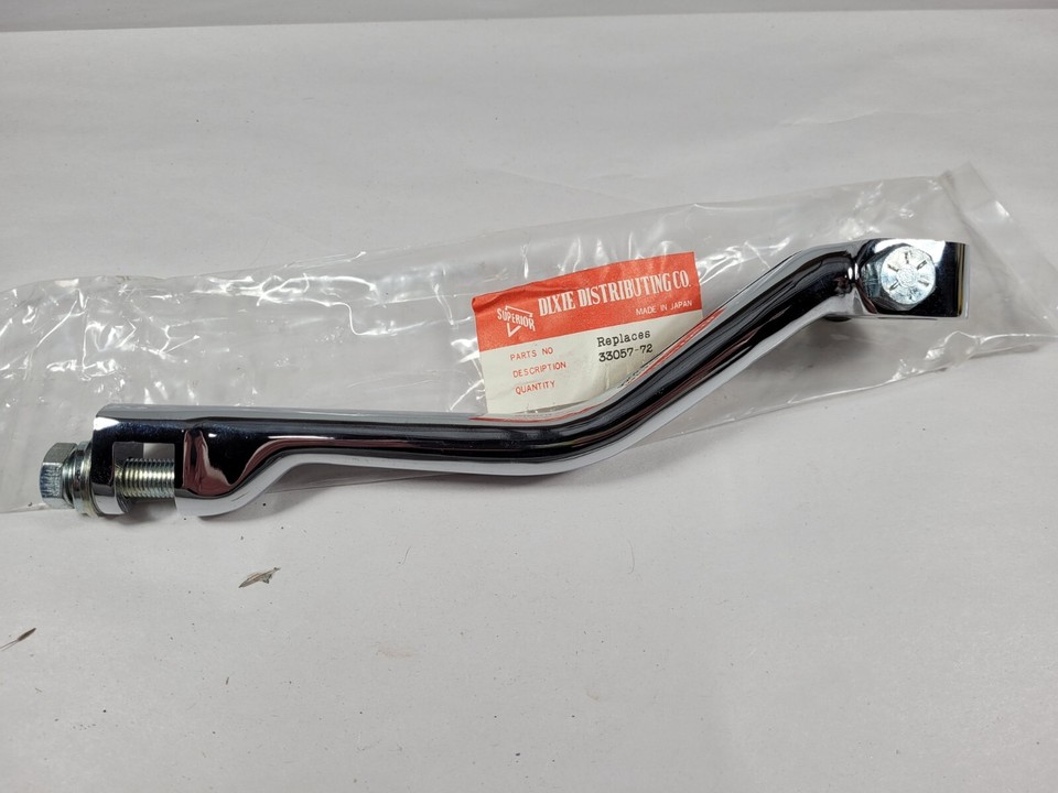 NEW Harley Chrome Kick Start Arm, 33057-72 Panhead Shovelhead Sportster ...